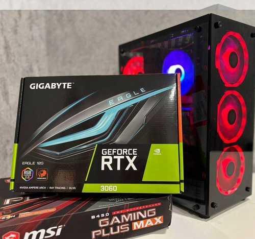 Игровой пк rtx 3060/Ryzen 5 5600