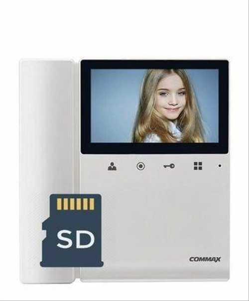 Видеодомофон цветной commax CDV-43KM белый