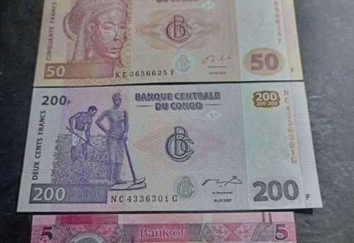 Банкноты стран Африки