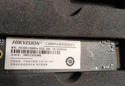 Ssd m2 nvme 512gb Hikvision C2000Pro