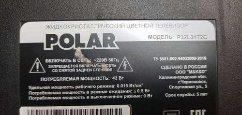 Телевизор Polar P32L31T2C разбор/ tp.ms3663s.pb818