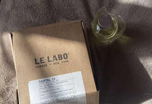 Духи Le labo Santal 33