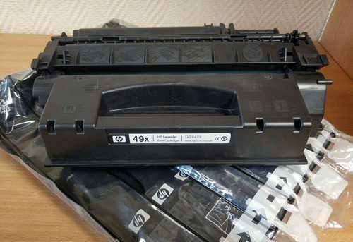 Оригинальный картридж HP 49X black (Q5949X)