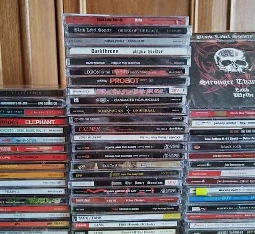 CD-диски metal, blues, progressive rock