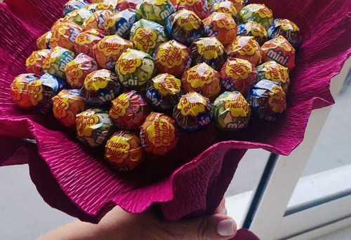 Букет из чупа чупсов