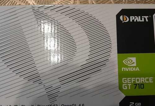 Видеокарта palit geforce GT710