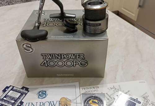 Катушка shimano twin power 02 4000 pg