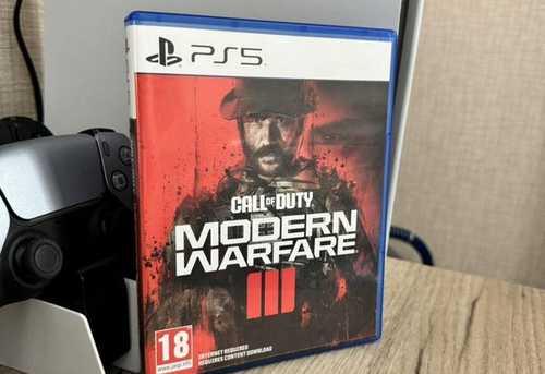 Call of duty modern warfare 3 (2023) ps5 диск