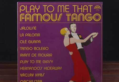 Play To Me That Famous Tango Supraphon 1980 LP EX