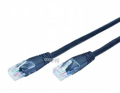 Gembird Cablexpert UTP cat.5e 2m Black PP12-2M/BK