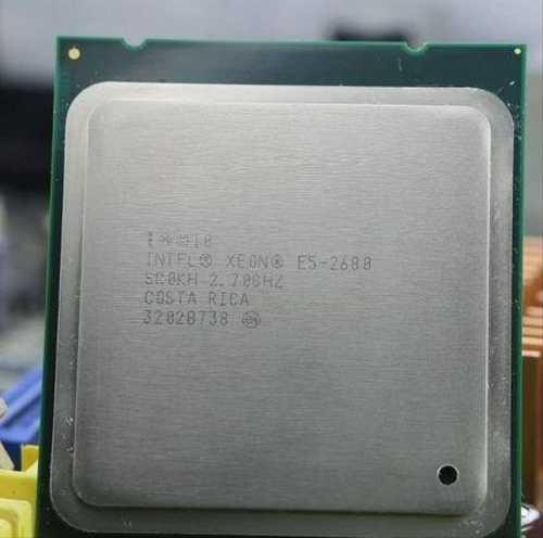 Два процессора intel xeon e5 2680 и пк на 3770k