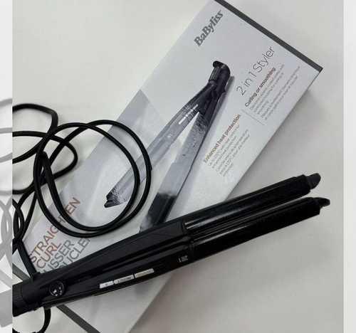 Выпрямитель волос Babyliss 2 in 1 Intence Protect