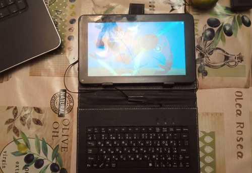 Samsung galaxy tab5 c чехлом и клавиатурой