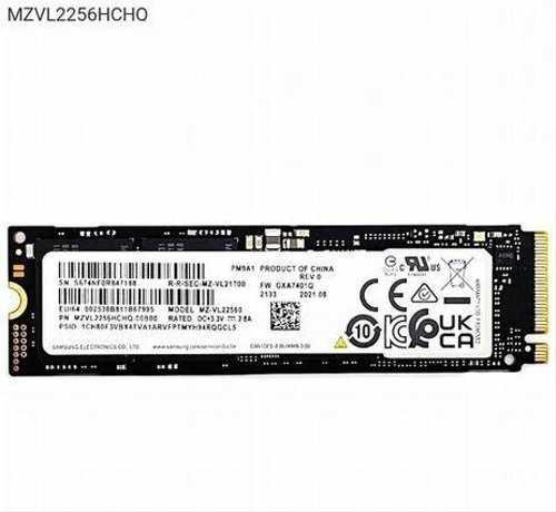 Диск SSD Samsung PM9A1 M.2 2280 256GB PCIe NVMe 4