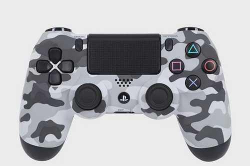Геймпад (Джойстик) для PS4 V2 Grey Camouflage (Rep