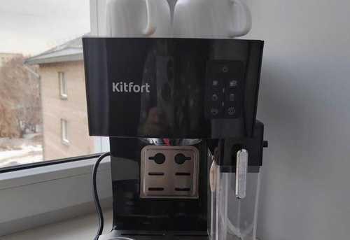 Кофеварка kitfort kt 743