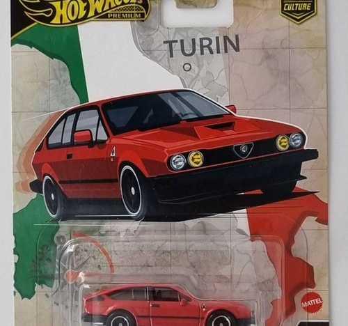 Hot Wheels Premium Alfa Romeo GTV 6 3.0 Car Cultur