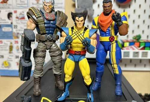 Wolverine,Cable,Bishop Marvel Legends