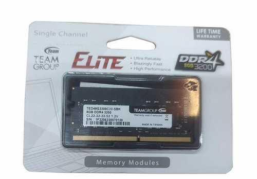 Оперативная память Team Group 8 гб DDR4 3200 мгц s