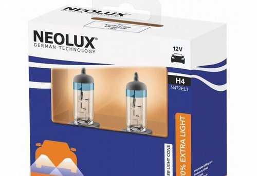 Лампа галогенная Neolux H4 12V-55W (+130 света) Ex