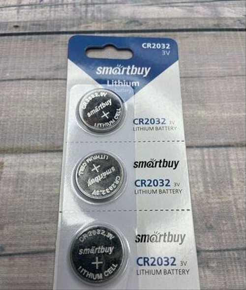 Батарейки Smartbuy CR2032