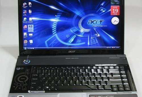 16" Acer Aspire 6920G, 250 ГБ, Core 2 Duo T5750, RAM 4 ГБ, GeForce 9500M GS 0.5 ГБ