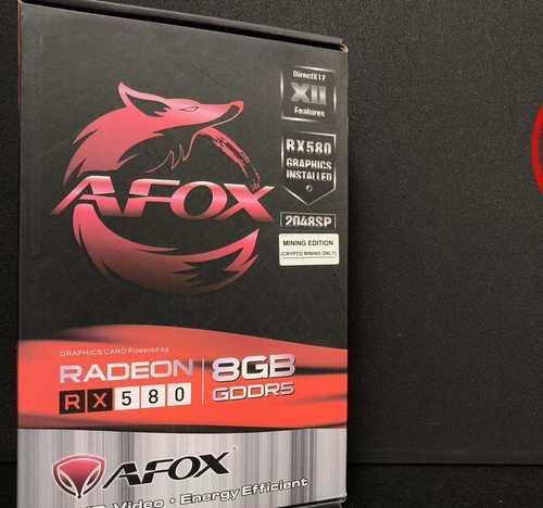 Afox RX 580 8gb / Обмен/Гарантия