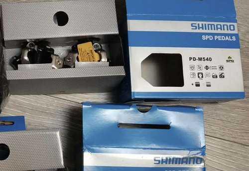 Педали реплика Shimano PD-M540 SPD контактные