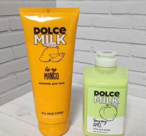 Новый набор Dolce milk - гель для душа и молочко