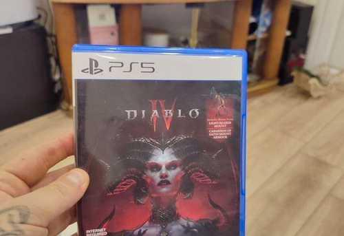 Diablo 4 ps5 диск на русском языке