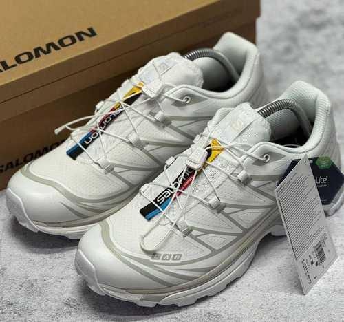 Кроссовки Salomon X 6 белые