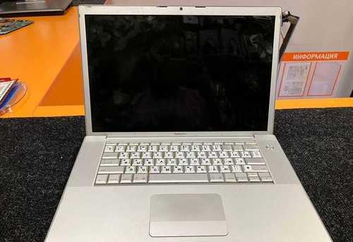 Неисправный MacBook Pro 15 A1211