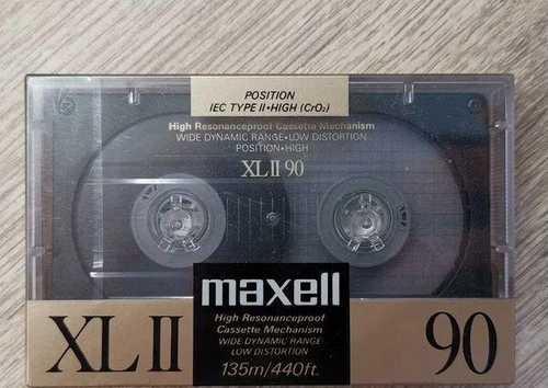 Аудиокассеты Maxell xlii 90 новые