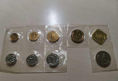 Годовой набор монет 1989 ммд