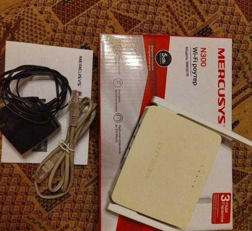WiFi роутер Mercusys MW301R N300