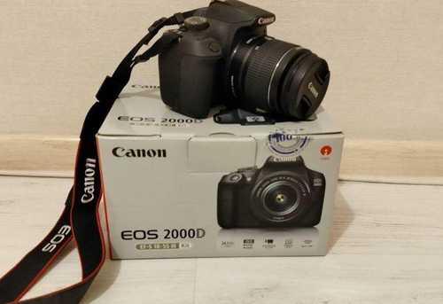 Canon EOS 2000D EF-S 18-55mm III Kit