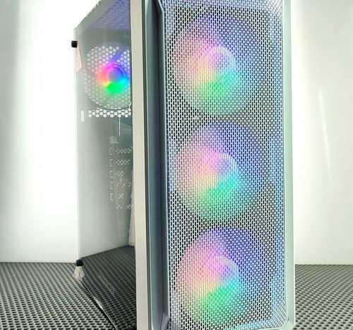 Корпус Powercase Rhombus X4 White (4x 120mm)