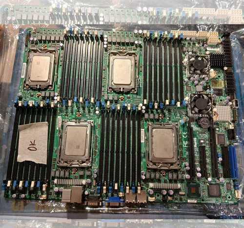 Supermicro H8QGI-F + 4x Opteron 6376 + Радиаторы