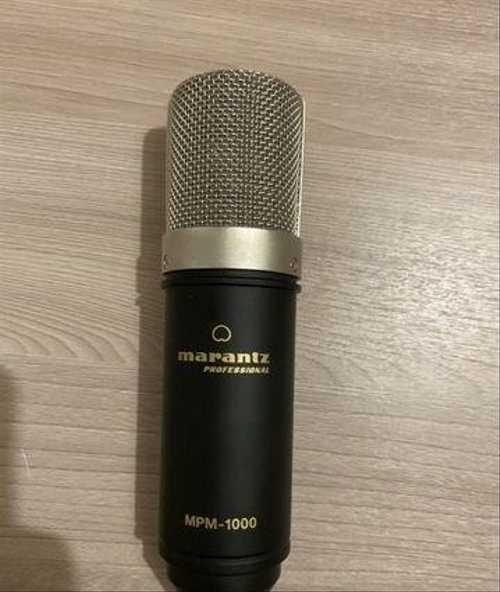 Студийный микрофон marantz mpm-1000