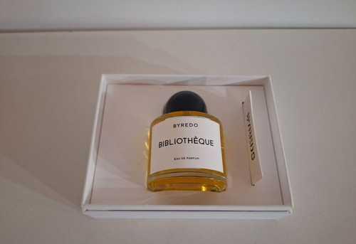 Оригинальные духи byredo bibliotheque