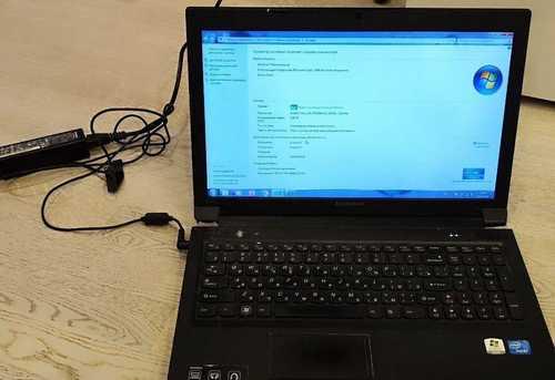 15.6" Lenovo B570e, 320 ГБ, Pentium B960, RAM 2 ГБ, Intel HD Graphics