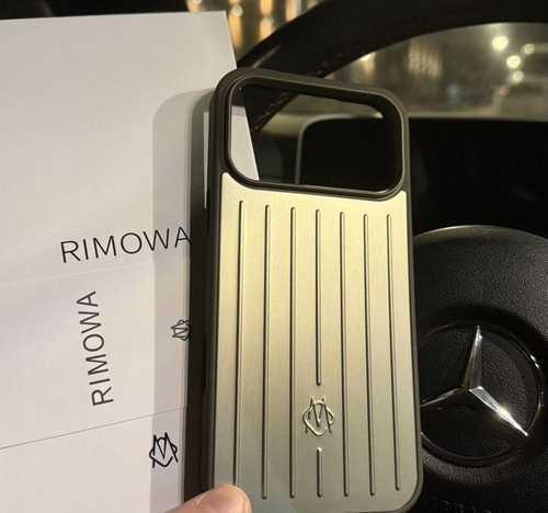 Чехол Rimowa Titanium iPhone 17 Pro Max