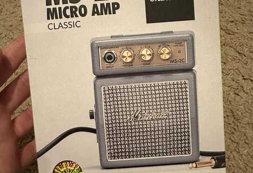 Marshall MS-2C micro AMP комбик мини