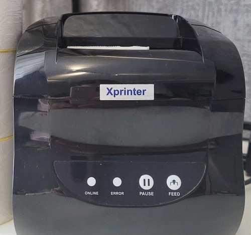 Термопринтер xprinter xp 365b usb