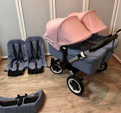 Коляска для двойни Bugaboo donkey2, 2 в 1 в идеале