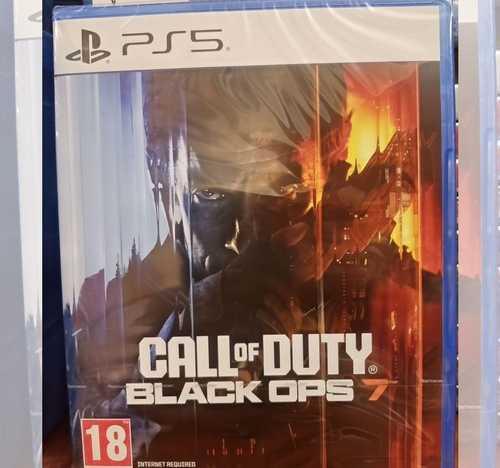 Call of duty black ops 7 ps5 диск новый
