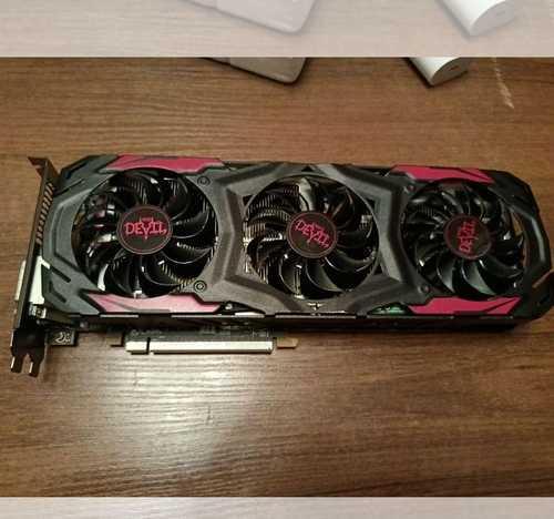 Видеокарта powercolor rx570 4gb