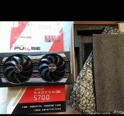 Видеокарта Sapphire Pulse RX 5700