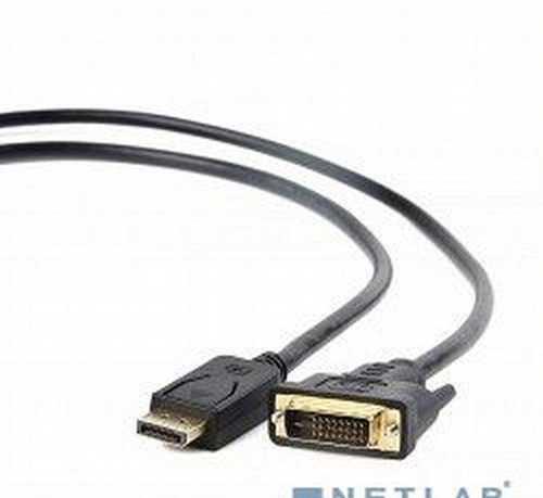 Кабель DisplayPort-DVI Gembird/Cablexpert 1.8м, 20