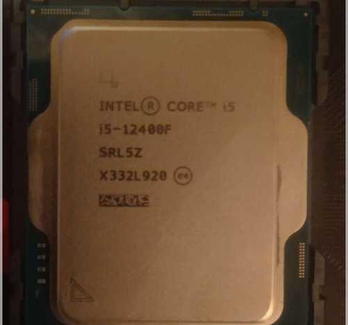 Intel core i5 12400f   h610 мат. плата   16гб ddr4